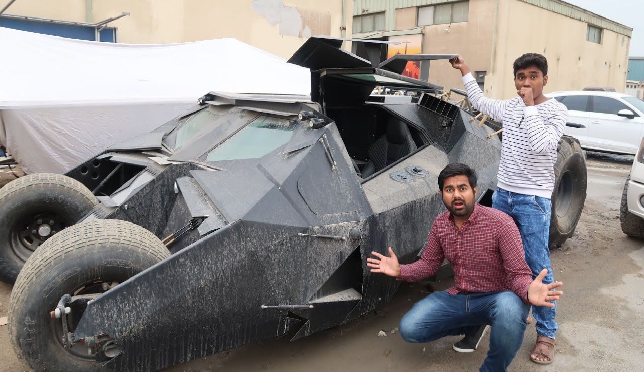 Il ritrovamento a Dubai: il Bat-Tank utilizzato per "Il Cavaliere Oscuro"