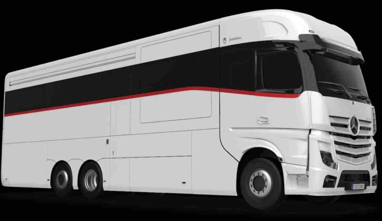 Il camper con il garage per la Ferrari. Costa 2 milioni di euro ...