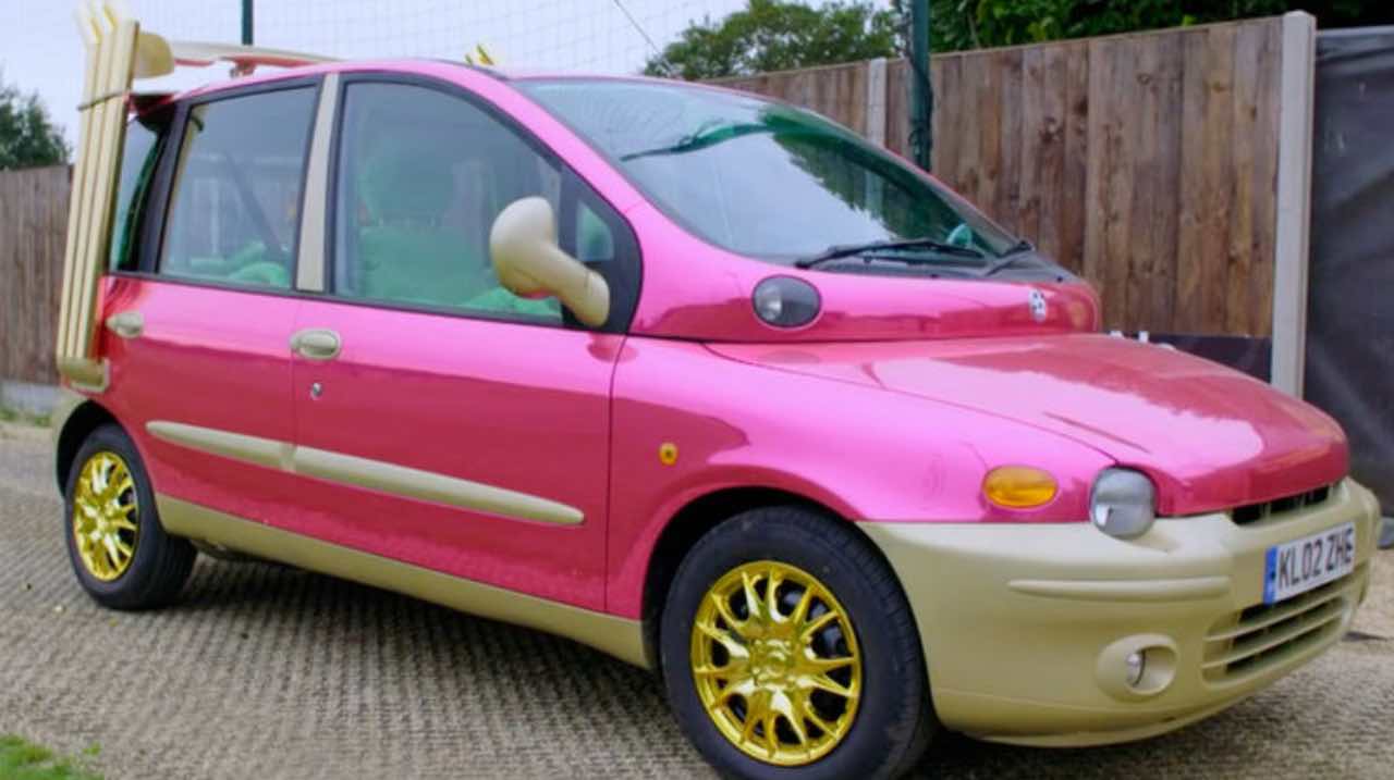 La Fiat Multipla è stata da sempre molto "criticata": ma avete visto la ...