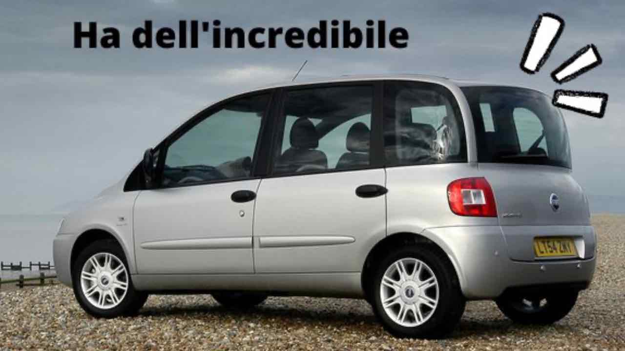 La Fiat Multipla più estrema mai vista | "Vestita così" sembra un'auto ...