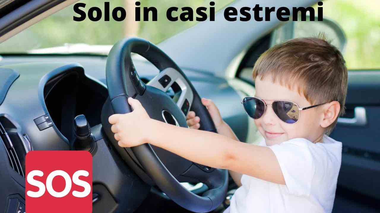 Per guidare un'auto non serve la patente e nemmeno 18 anni | Lo ...